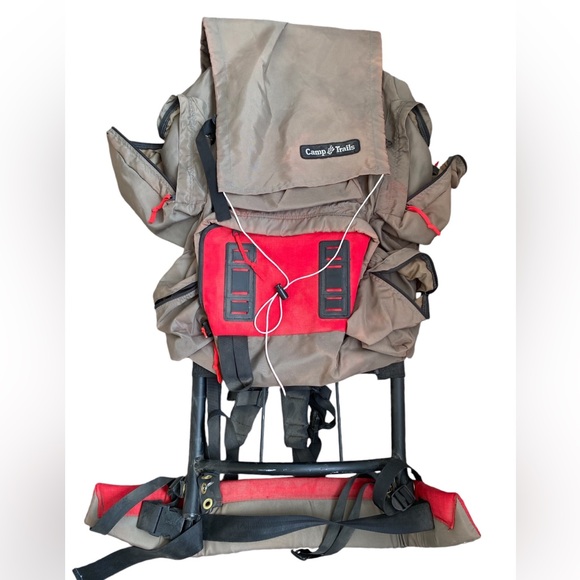 Other | Camp Trails External Frame Hiking Beige Backpack Vintage Made ...